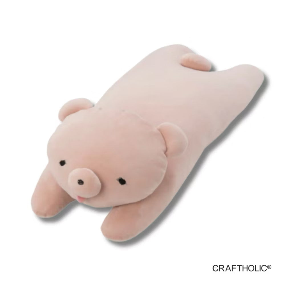 Craftholic Pink Mochikuma Plush – Craftholic Singapore
