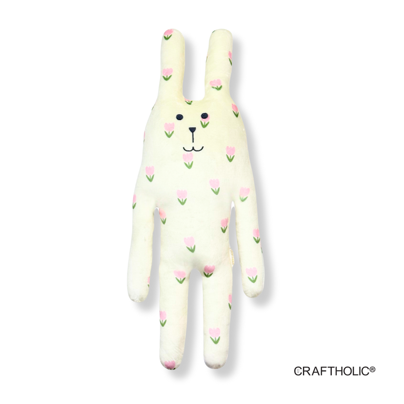 Craftholic Tulip Rab Hugging Cushion – Craftholic Singapore