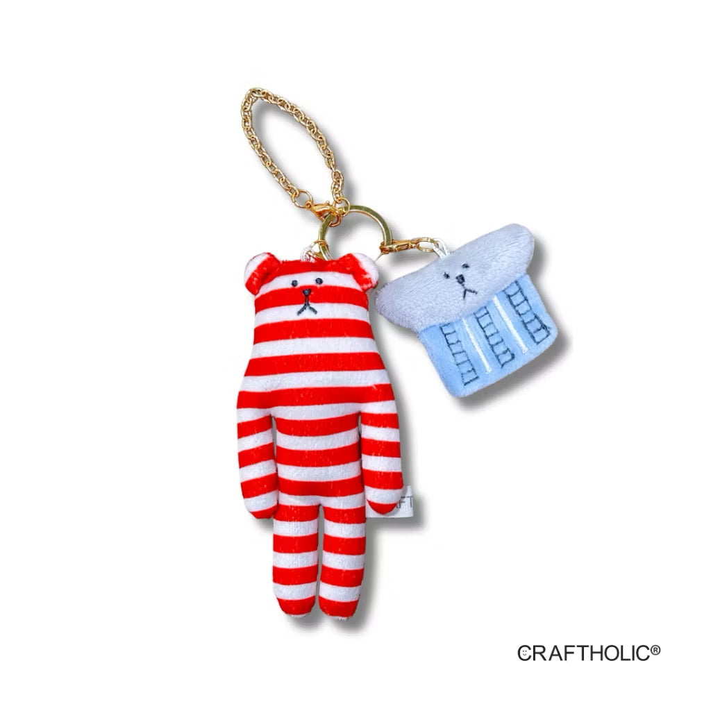 Craftholic Singapore Icons Plush Keychain