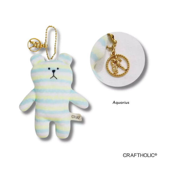 Craftholic Zodiac Sign Keychain – Craftholic Singapore